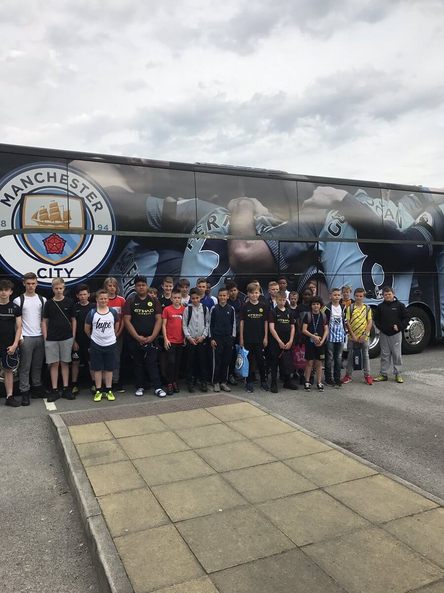 Avon Valley High School Talk About their Manchester City FC Tour