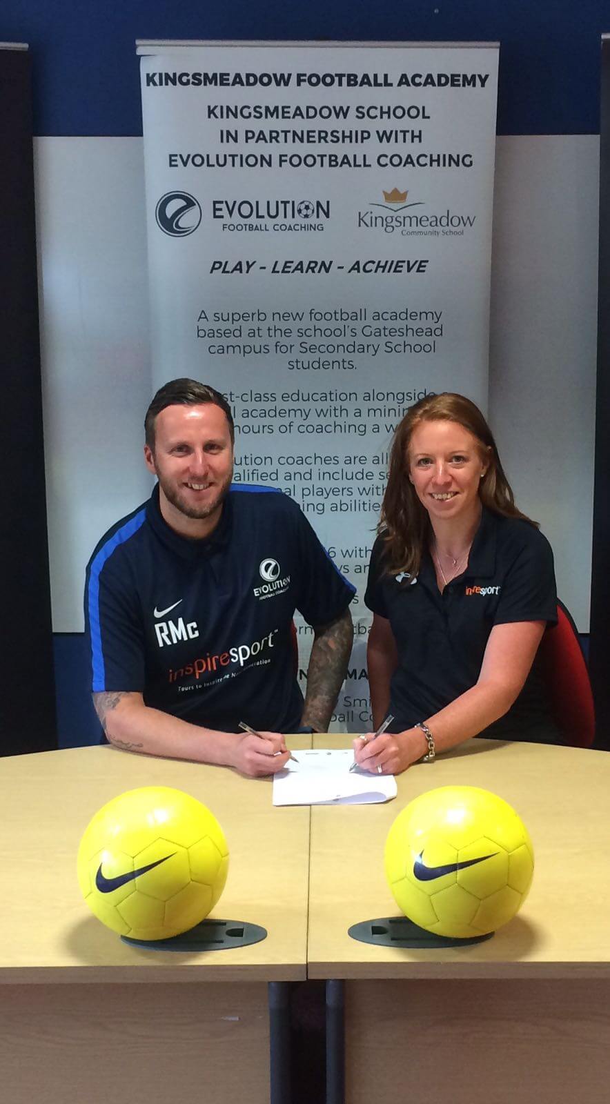 Inspiresport have partnered with Evolution Football Coaching | inspiresport